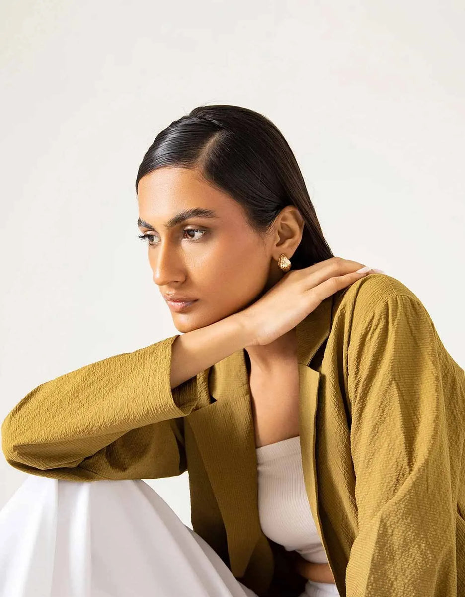 TAILORED TEXTURED BLAZER – Naya Dour