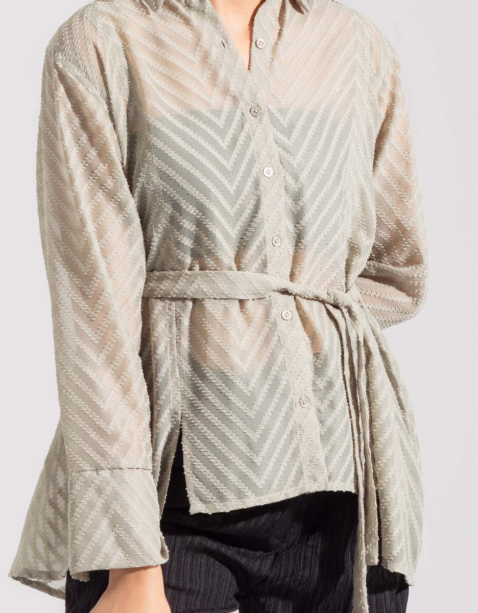 Textured Shear Shirt – Naya Dour