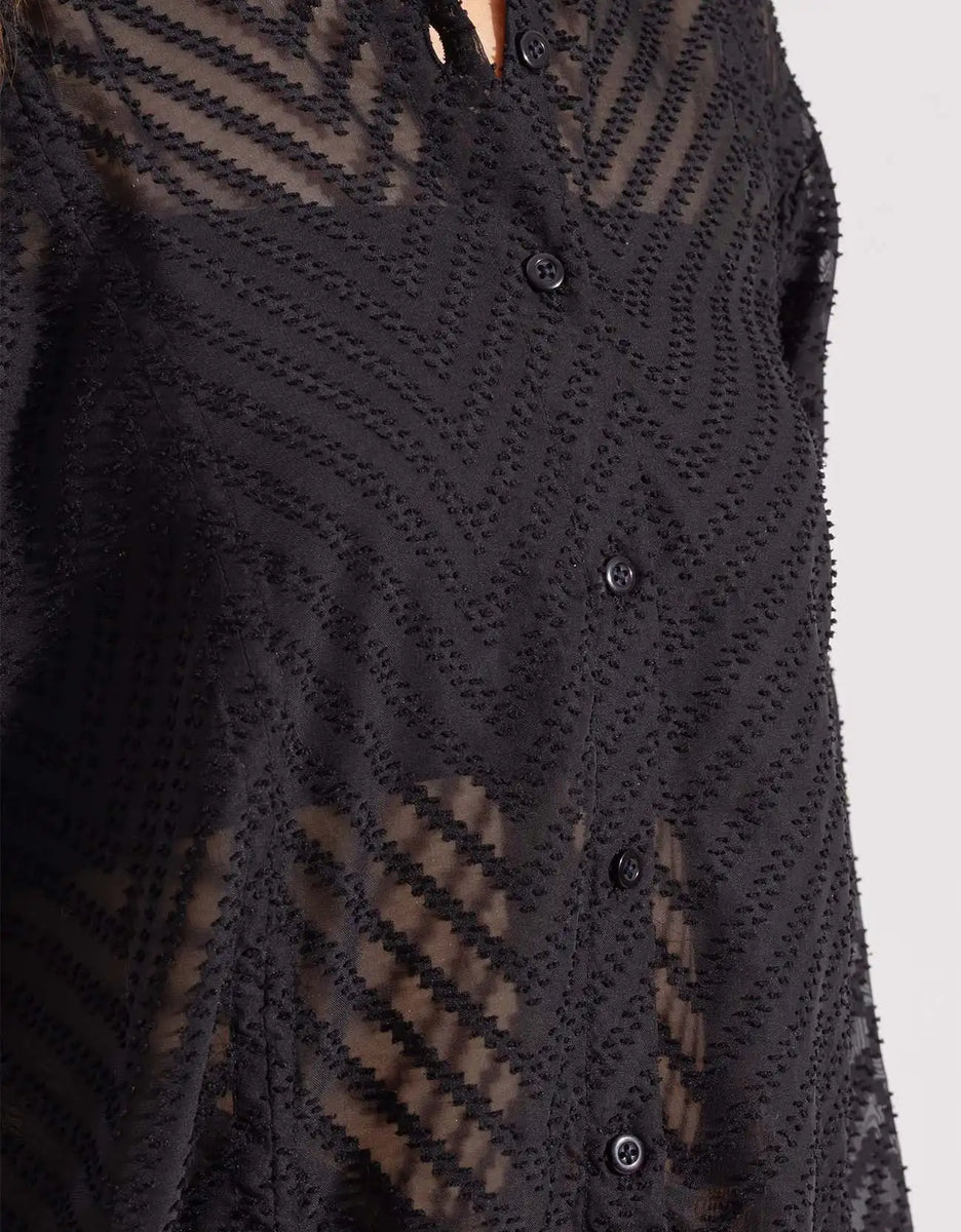 TEXTURED SHEAR SHIRT – Naya Dour